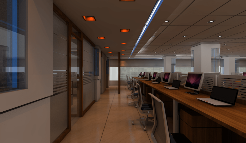 Kona Software Lab Gulshan 3D & Complete Interior Design By CIL