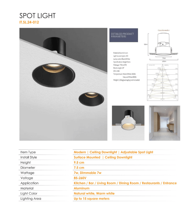 High Quality LED Spot light Latest Price in Bangladesh