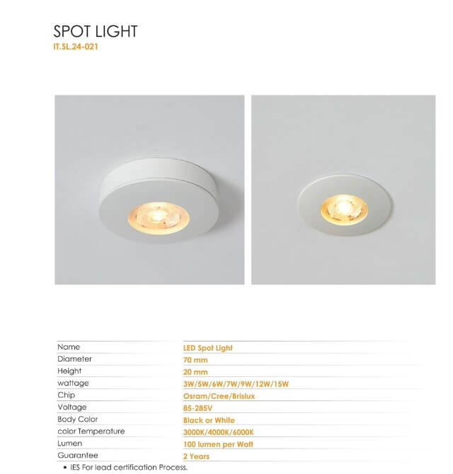 High Quality LED Spot light Latest Price in Bangladesh