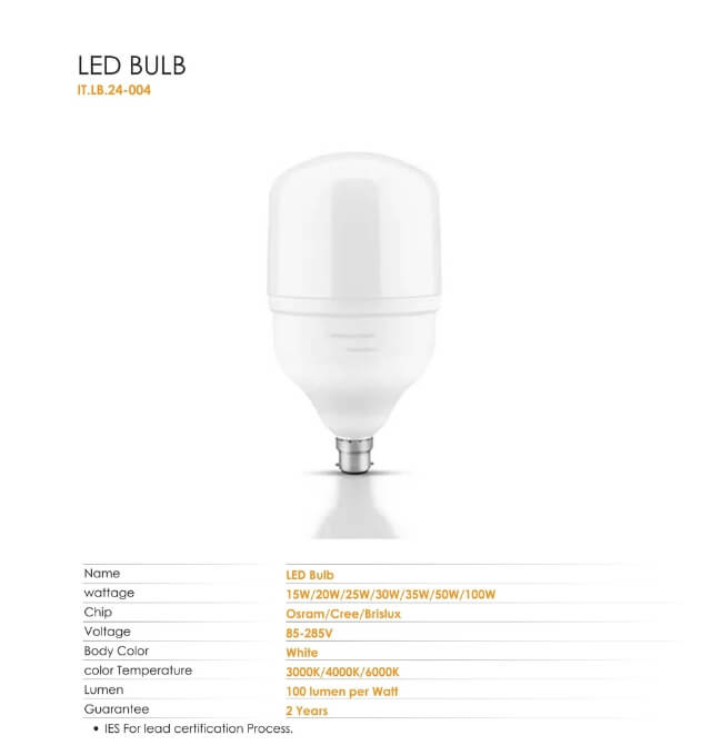 LED Bulb Price In Bangladesh